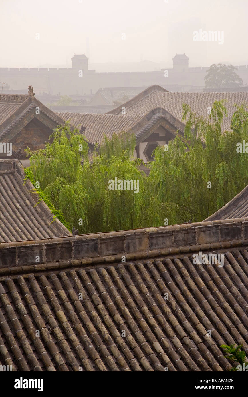 Traditional Architecture in Ping Yao Shanxi Stock Photo - Alamy