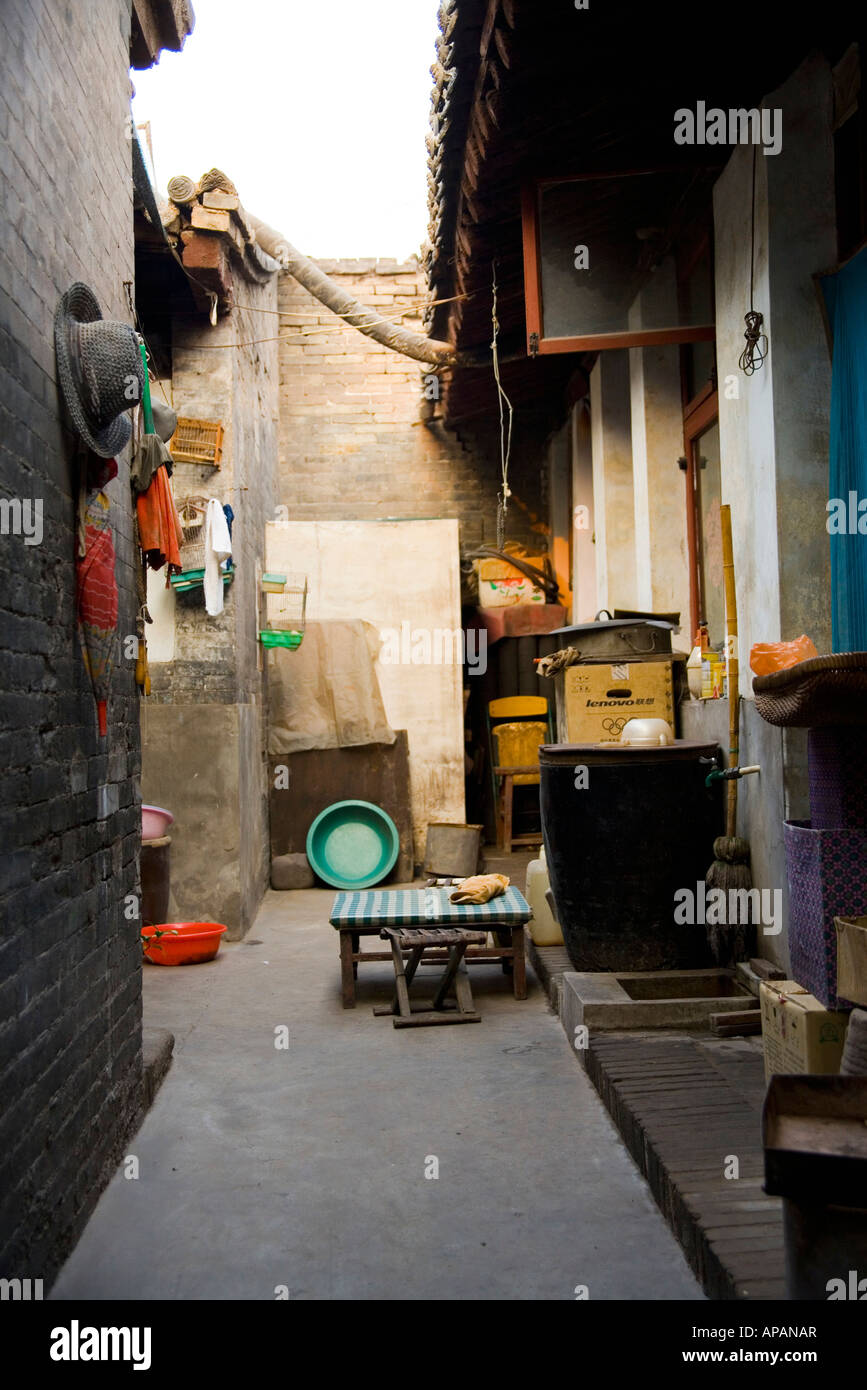 The Ancient City of Ping Yao Shanxi Province Stock Photo - Alamy