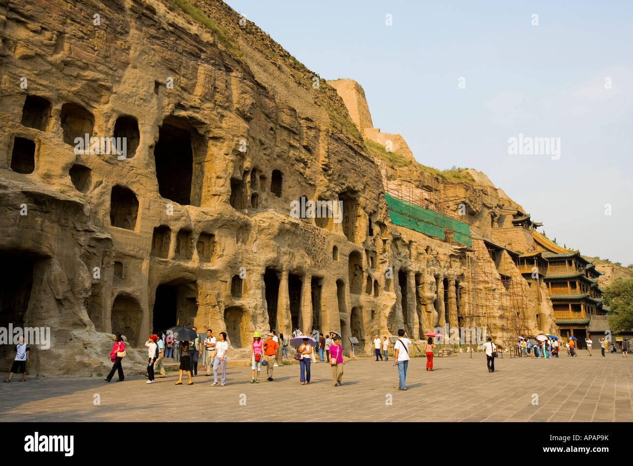 Yungang Grottoes in Shanxi Province Stock Photo - Alamy