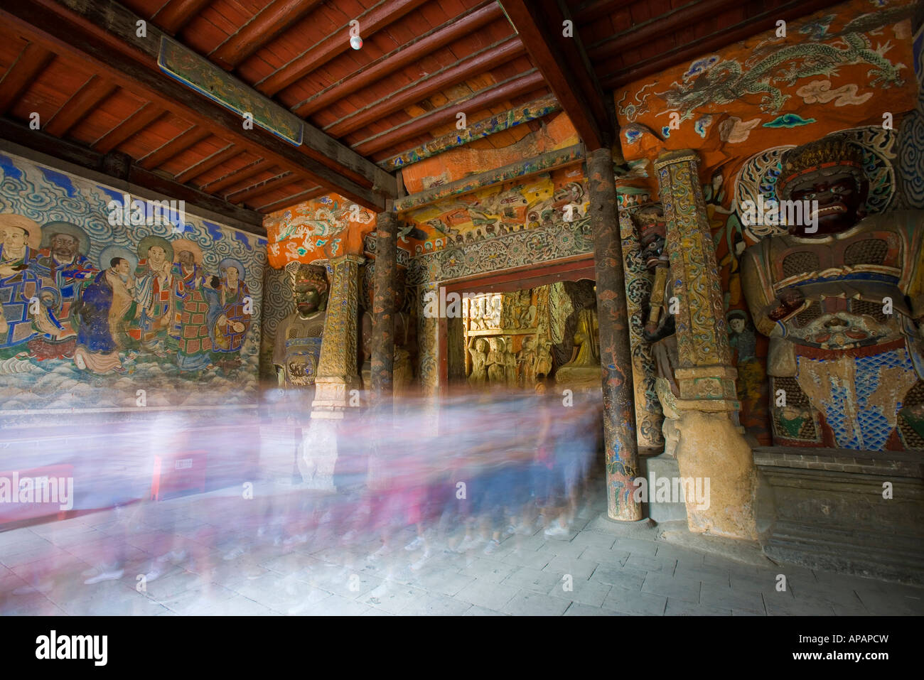 Yungang Grottoes in Shanxi Province Stock Photo - Alamy