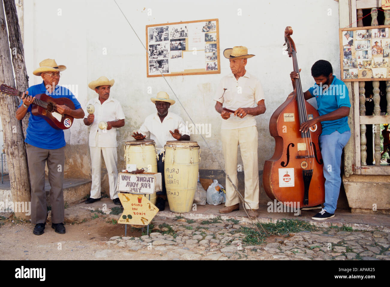 Cuban Band Havana Cuba Caribbean Stock Photo - Alamy