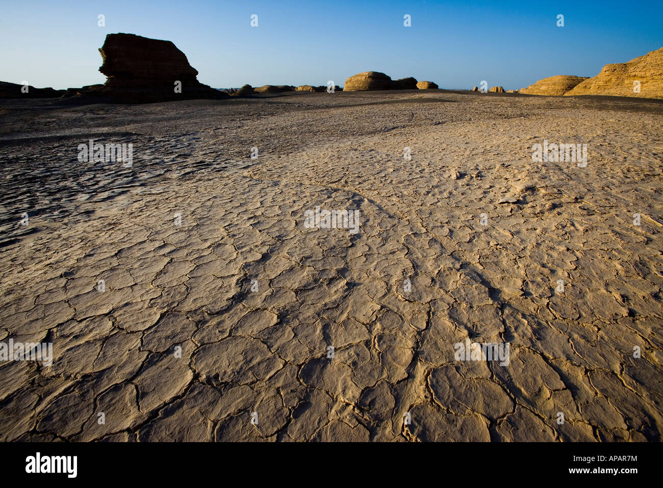 The Yadan landform in Lop Nur Xinjiang Stock Photo - Alamy