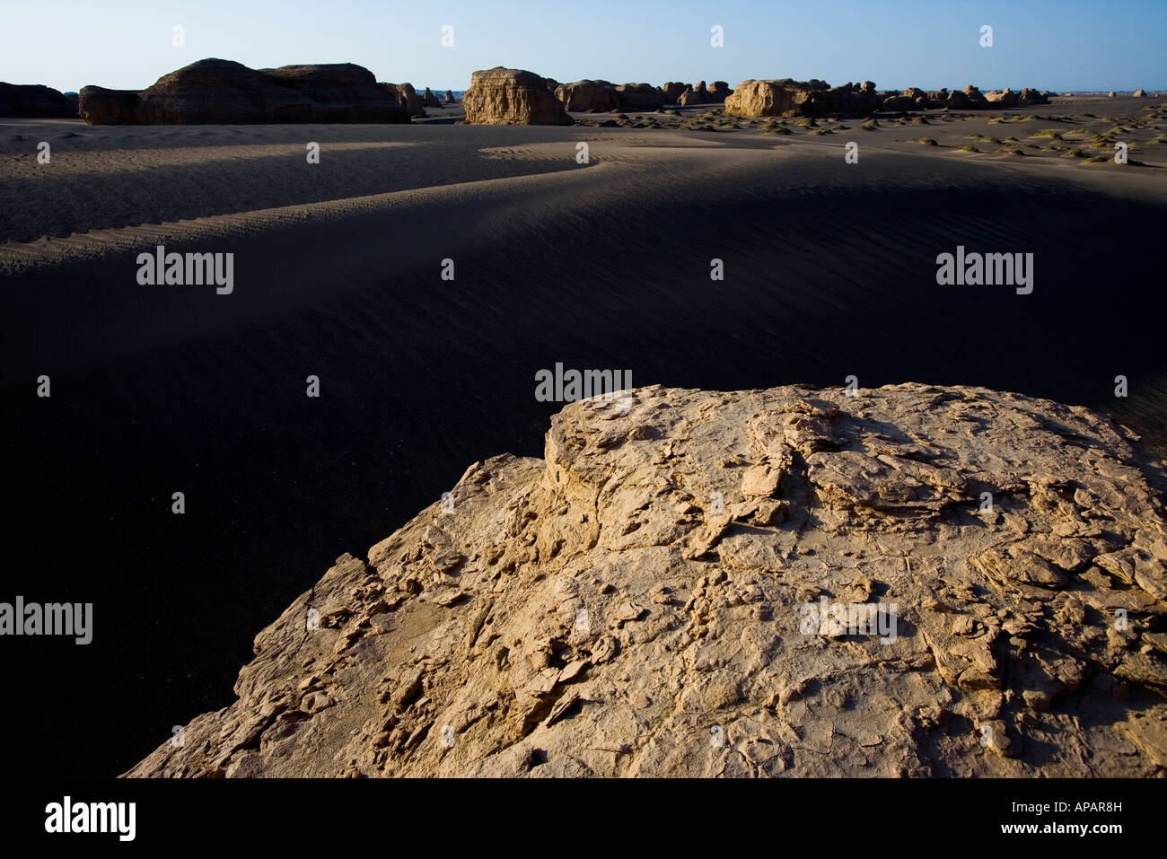 The Yadan landform in Lop Nur Xinjiang Stock Photo - Alamy