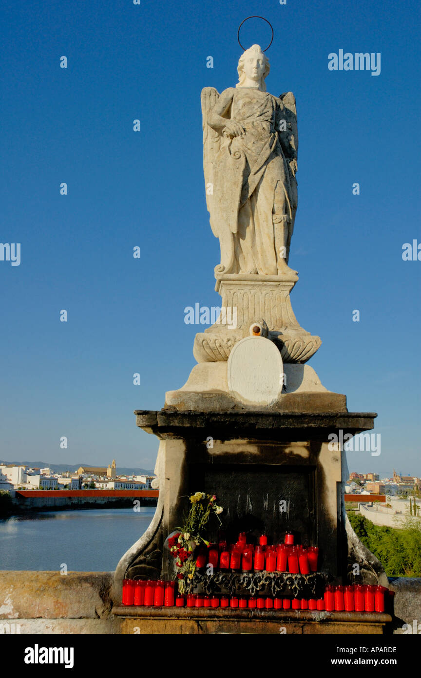 Statue san rafael on puente hi-res stock photography and images - Alamy