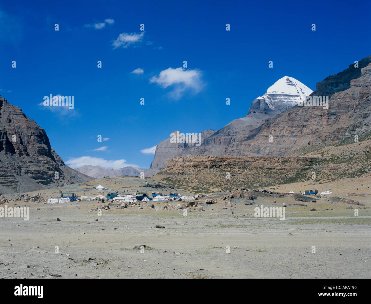 The Outer Kora Mount Kailash Western Tibet Asia Stock Photo - Alamy