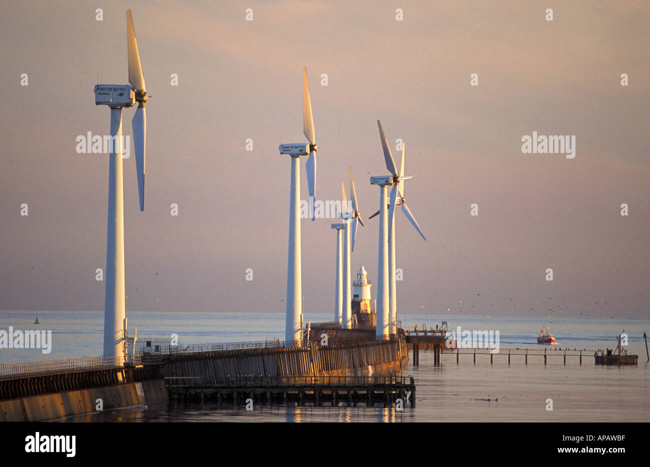 Blyth Harbour Wind Turbine High Resolution Stock Photography and Images ...