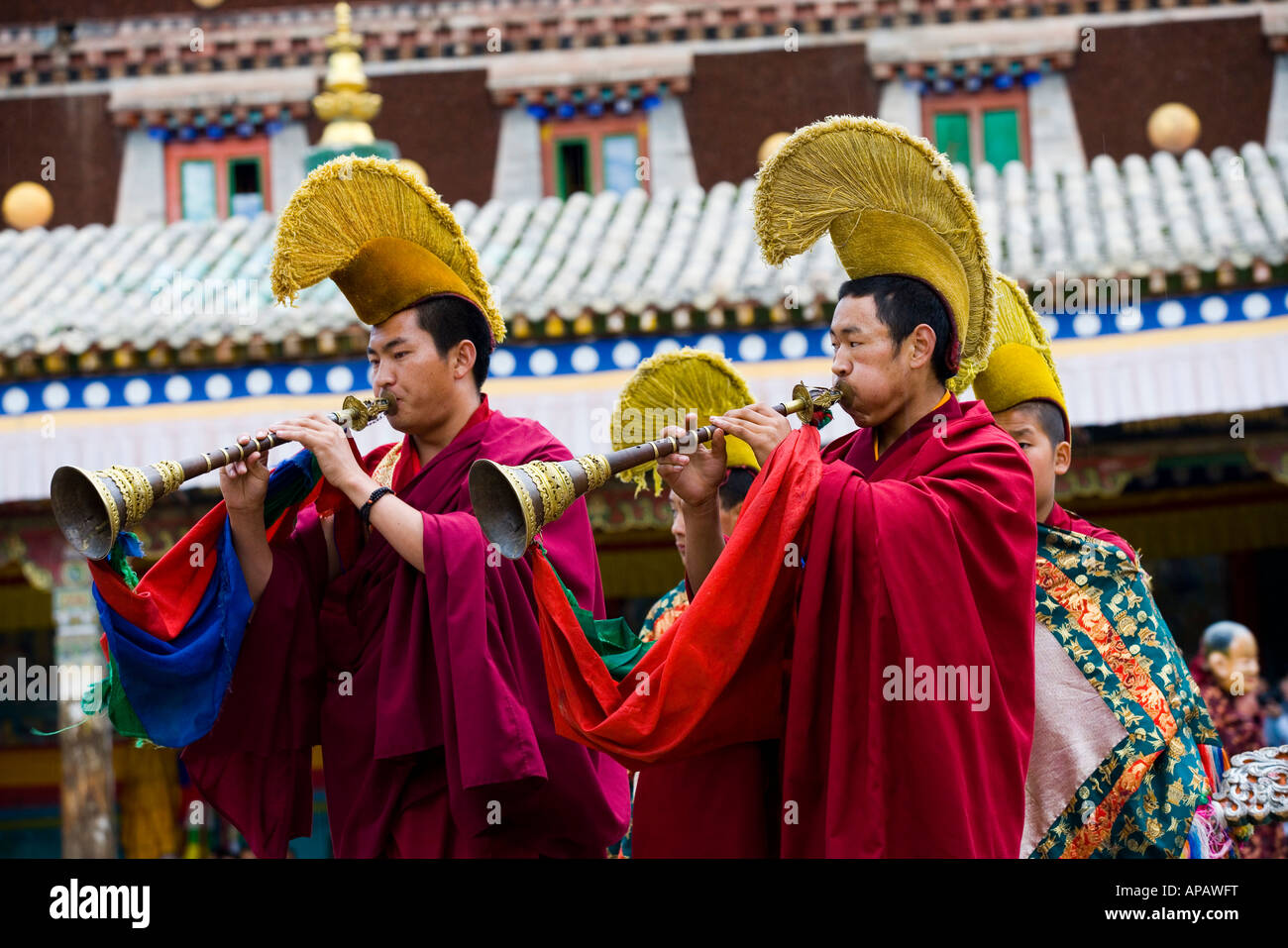 Ta'er Temple Qinghai Stock Photo - Alamy