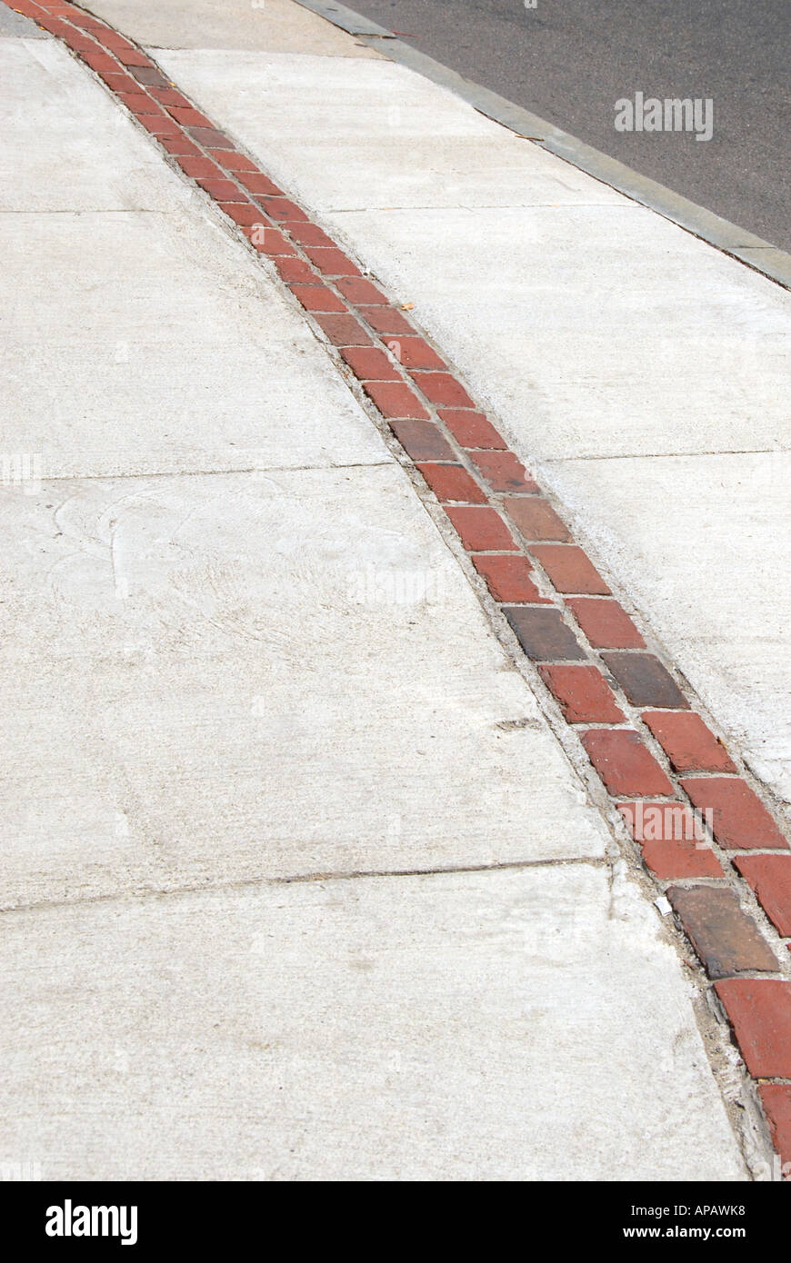 Freedom Trail brick path Boston MA Stock Photo - Alamy