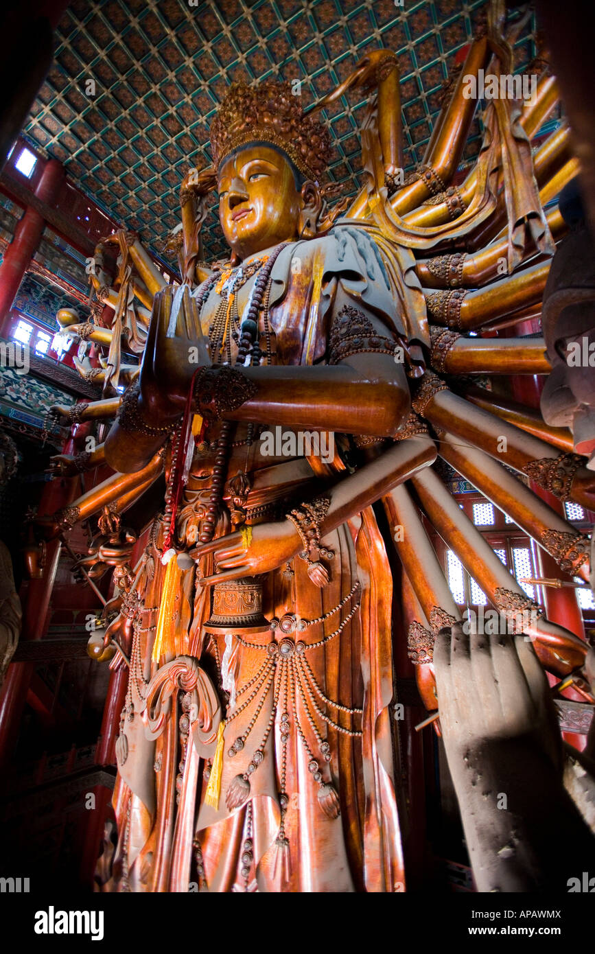 The Temple of Puning Chengde Stock Photo - Alamy