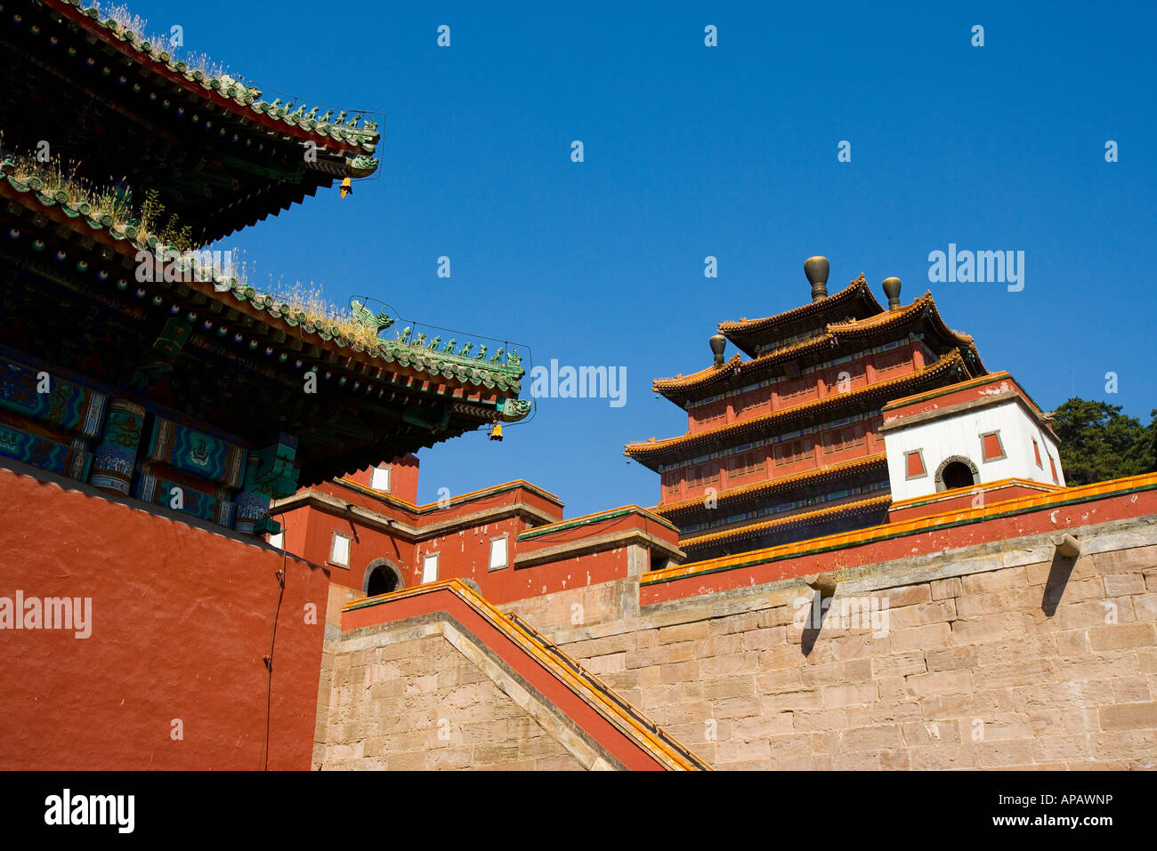 The Temple of Puning Chengde Stock Photo - Alamy
