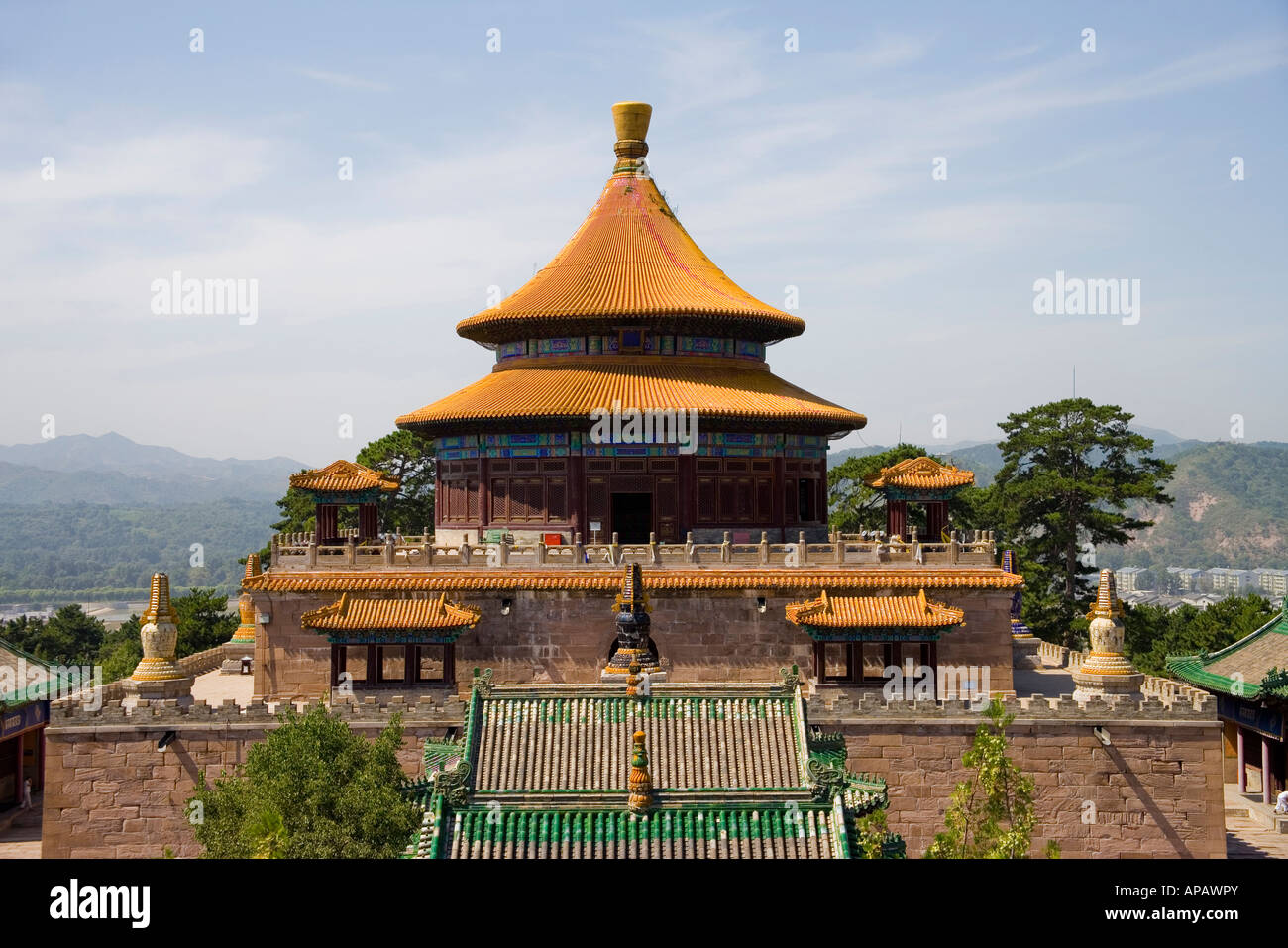 Temple pule chengde hi-res stock photography and images - Alamy
