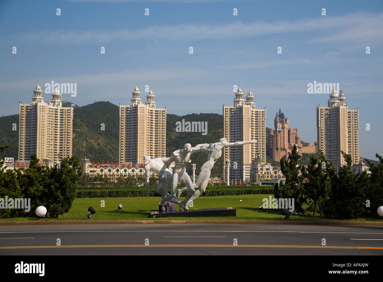 Xinghai Park Dalian Stock Photo - Alamy