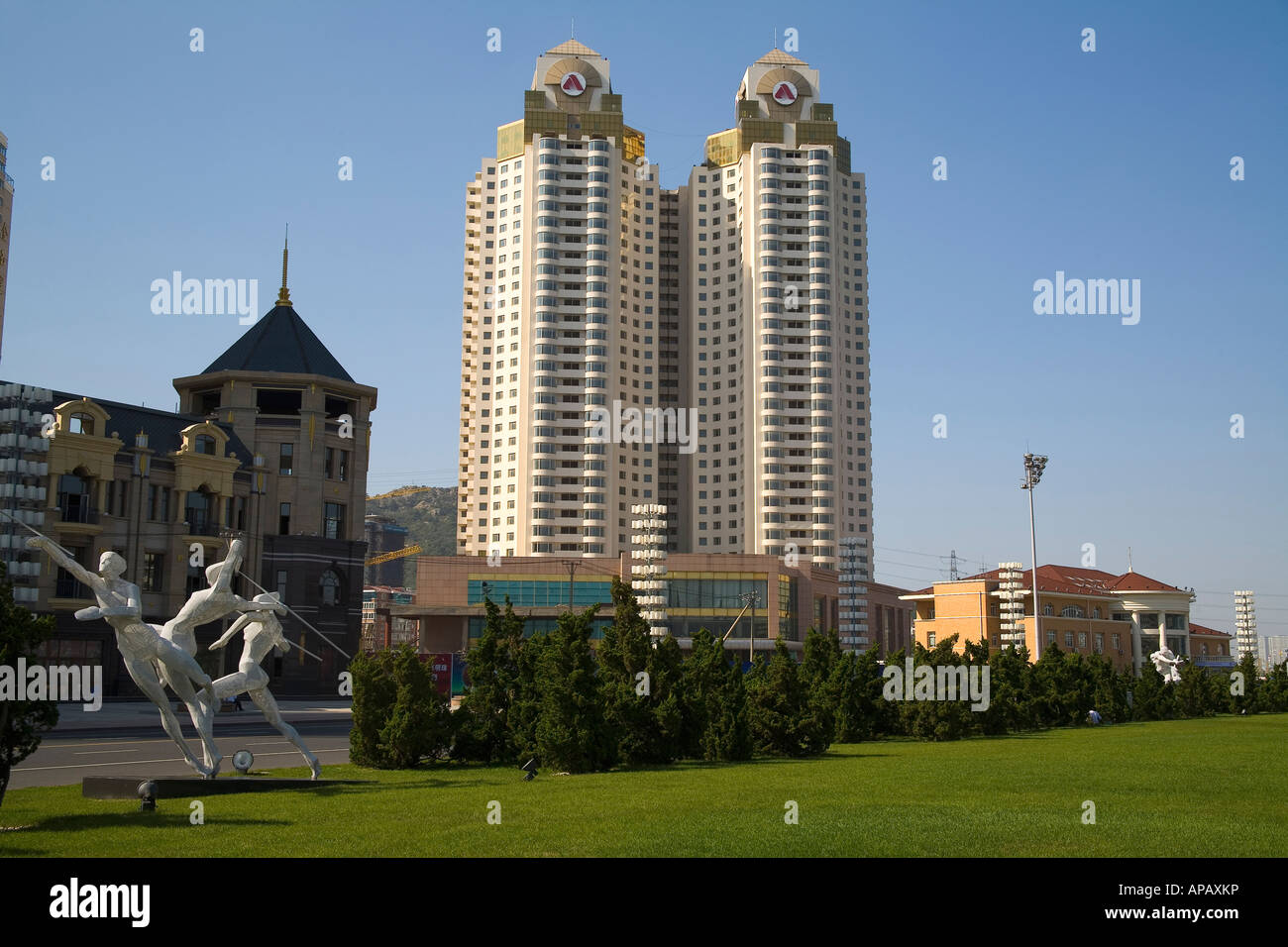 Xinghai Park Dalian Stock Photo - Alamy