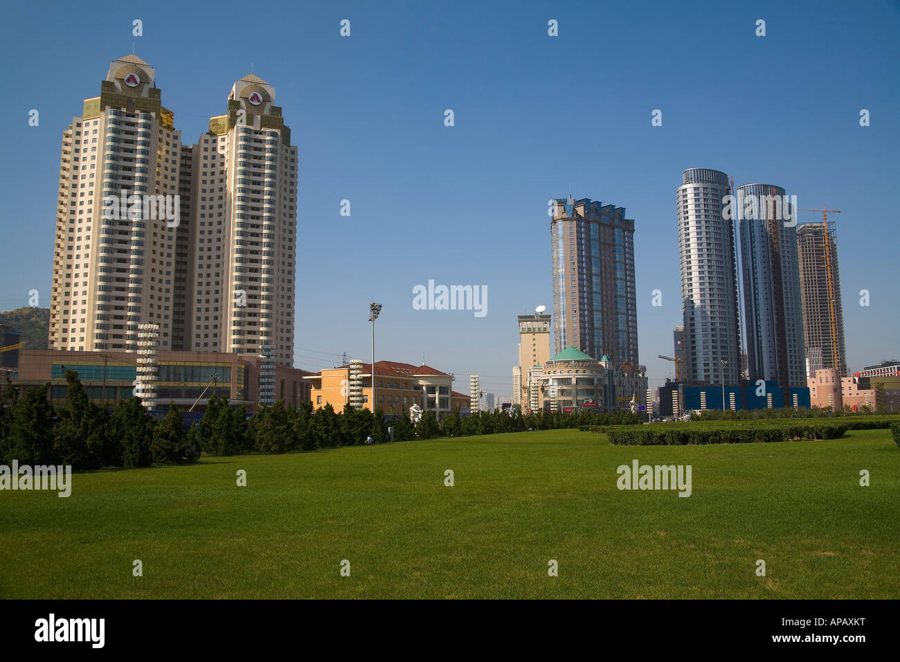 Xinghai Park Dalian Stock Photo - Alamy