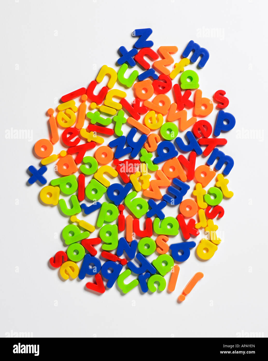 Magnetic letters alphabet hi-res stock photography and images - Alamy