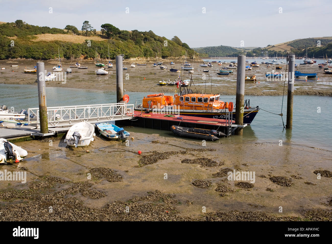 RNLI lifeboat at Salcombe, Devon, England Stock Photo - Alamy