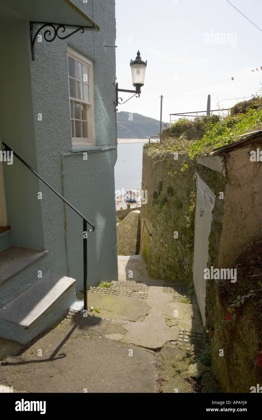 Salcombe devon steps hi-res stock photography and images - Alamy