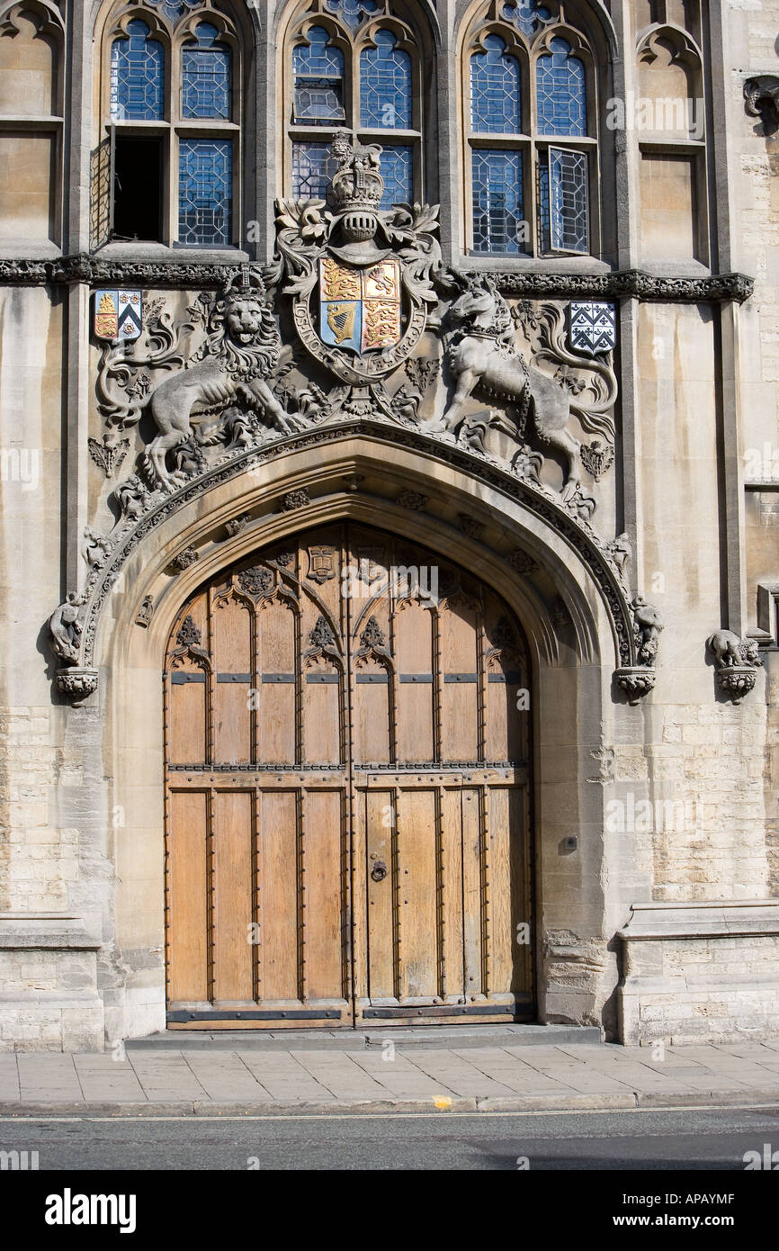 Entrance to Brasenose College, Oxford University Stock Photo - Alamy