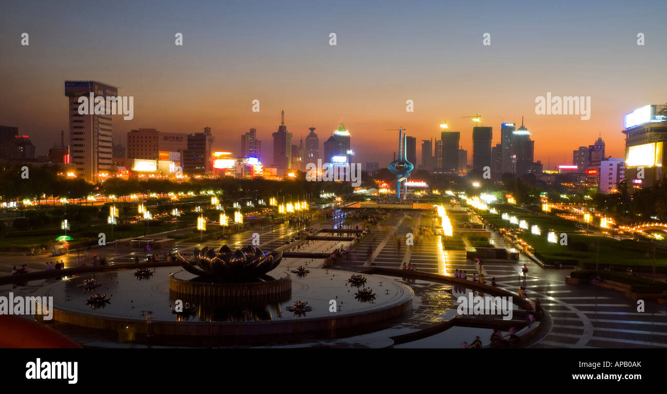 Jinan city quancheng square shandong hi-res stock photography and ...