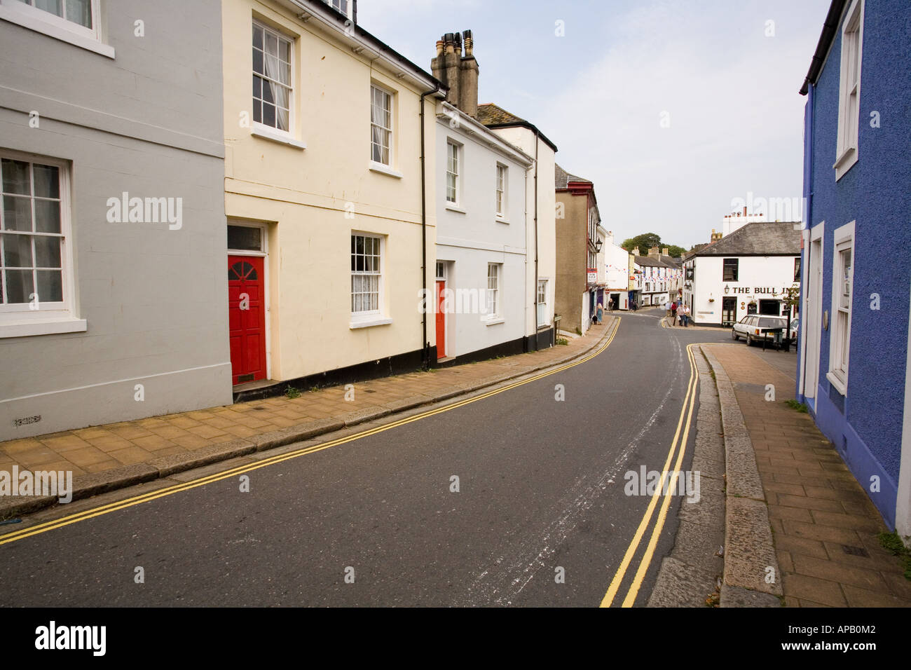 The traditional market town of Totnes in Devon ,England Stock Photo - Alamy