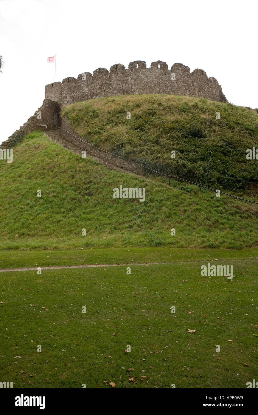 Totnes Castle, Totnes, Devon, England Stock Photo - Alamy