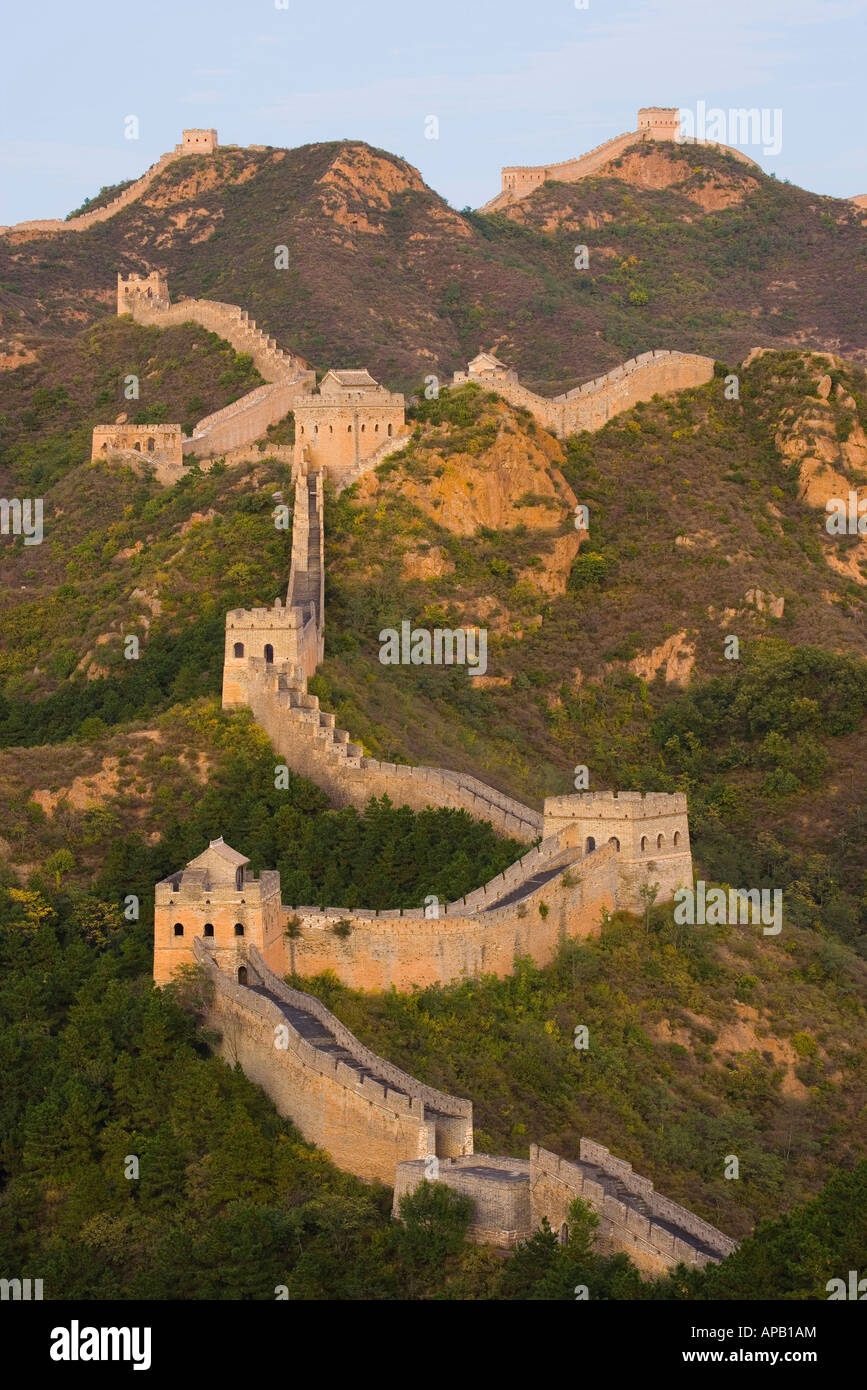 Great Wall of Jinshanling Stock Photo - Alamy