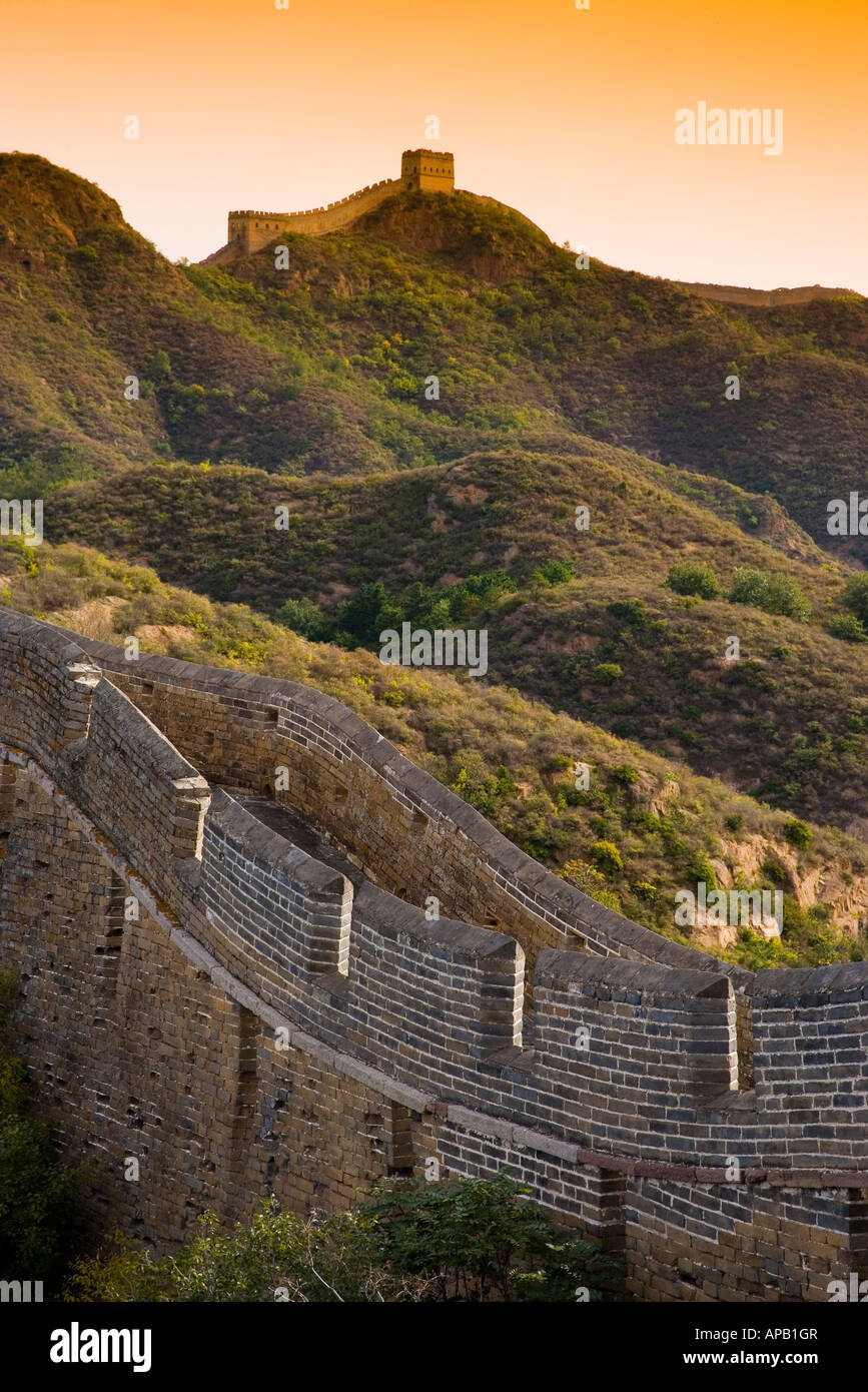 Great Wall of Jinshanling Stock Photo - Alamy
