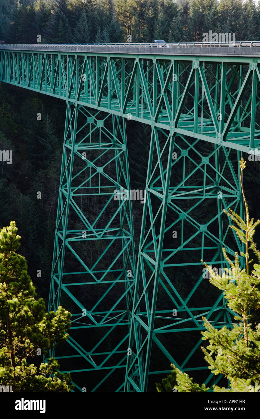 Thomas Creek Bridge the highest bridge in Oregon at 345 southern Oregon ...