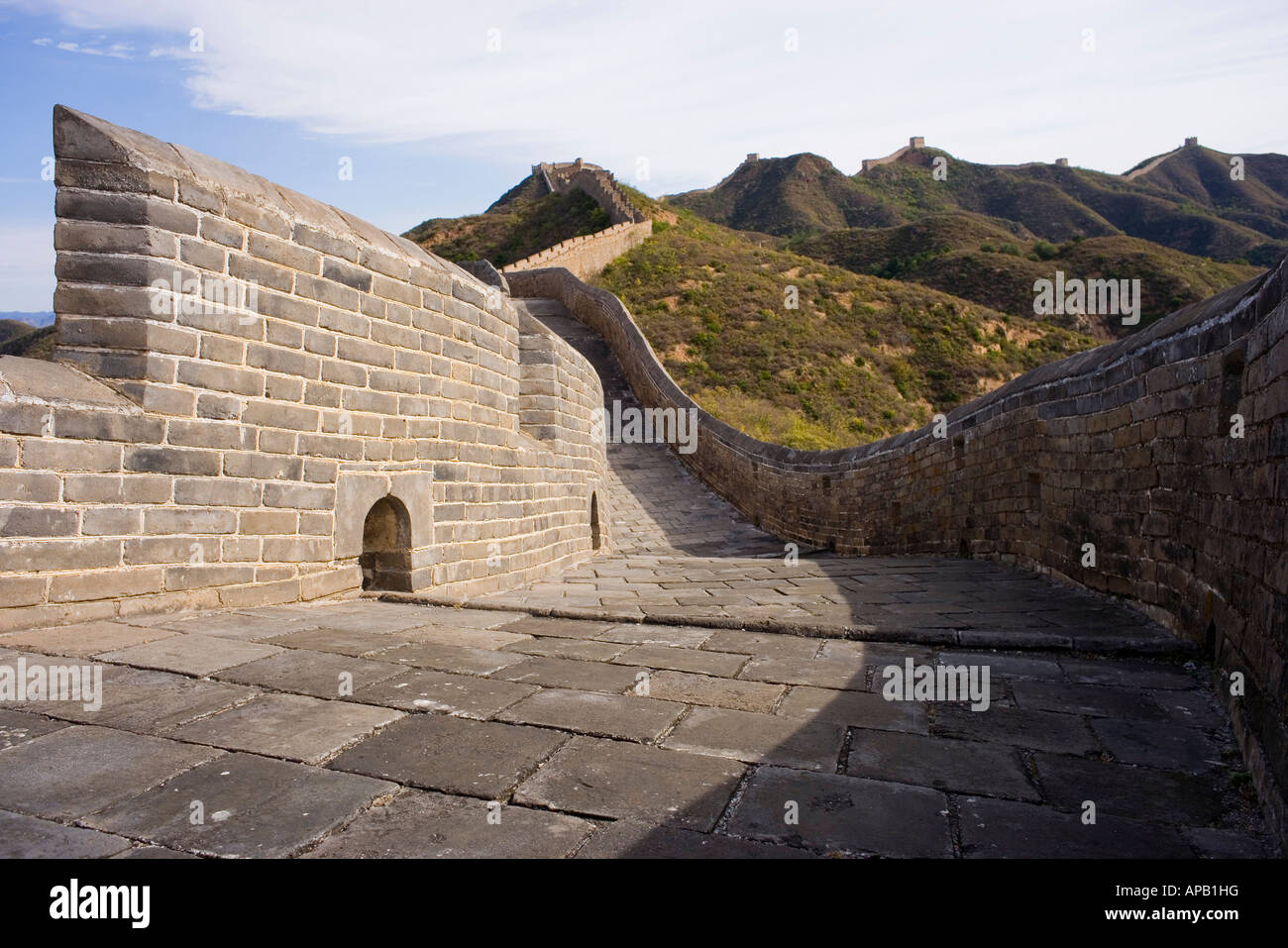 Great Wall of Jinshanling Stock Photo - Alamy