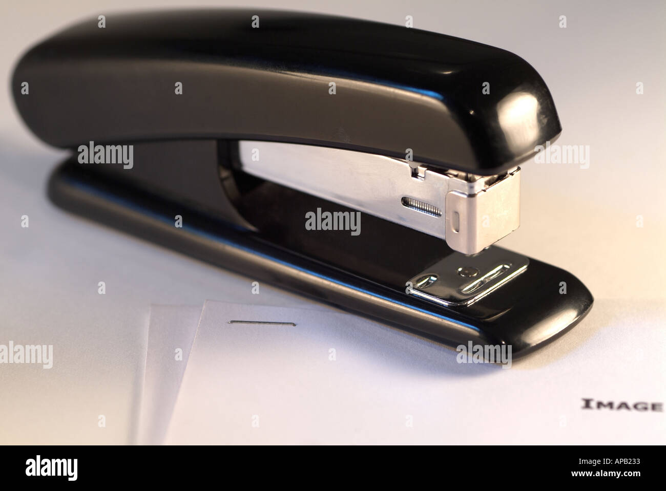 Stapler stapled paper hi-res stock photography and images - Alamy