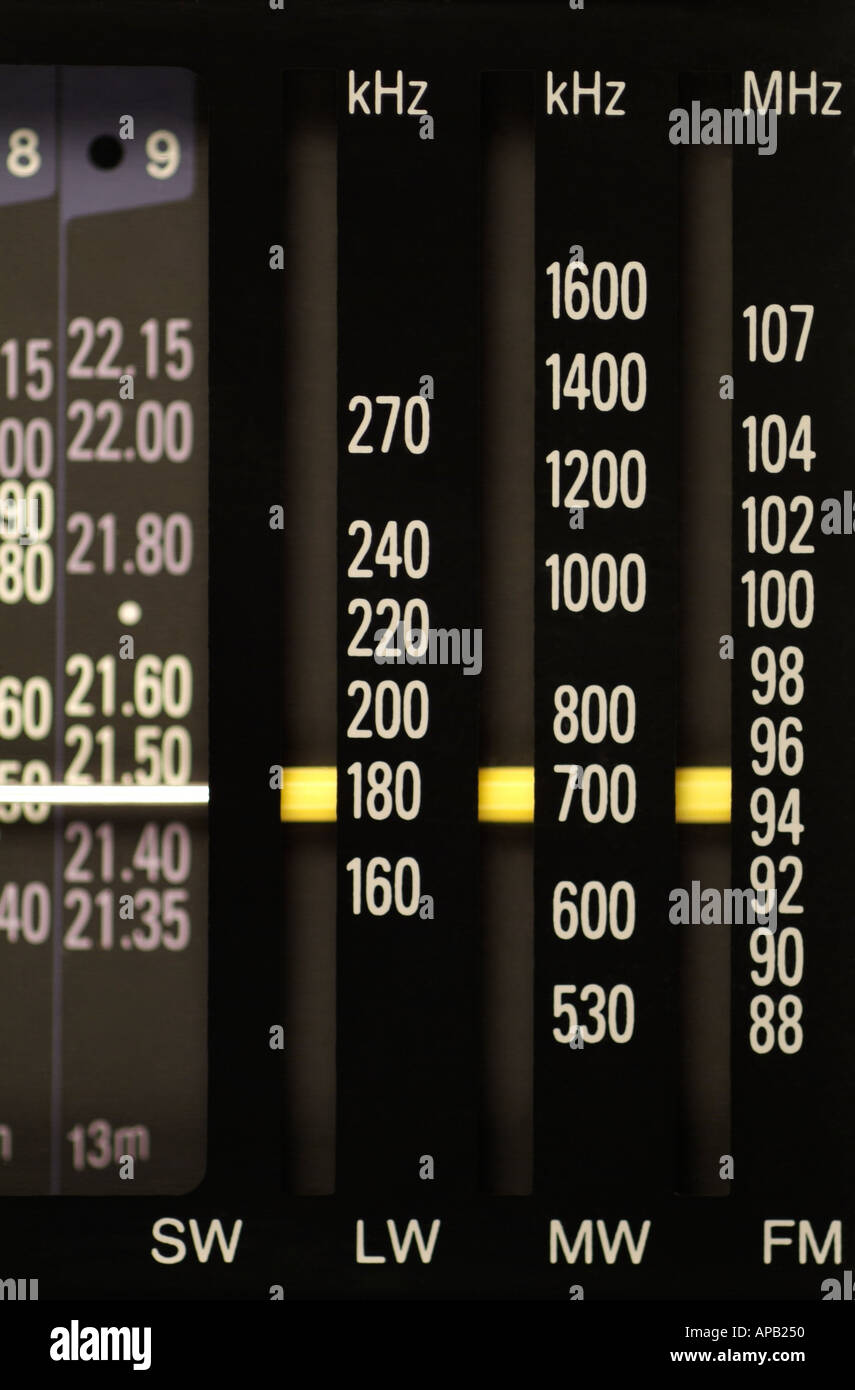 Tuning radio hi-res stock photography and images - Alamy