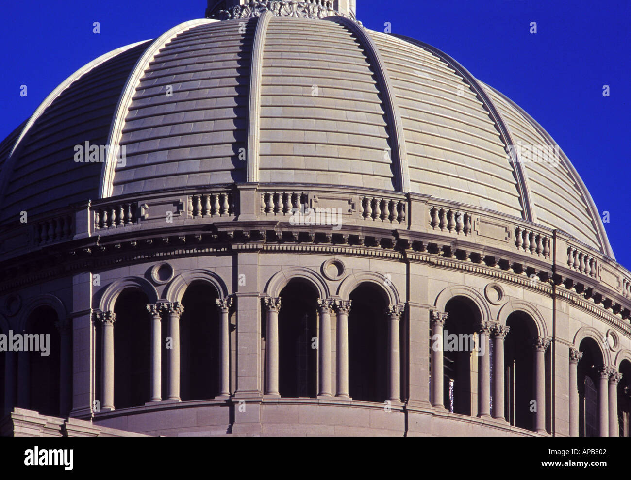 The dome of the Christian Science Building in Boston Massachusetts ...