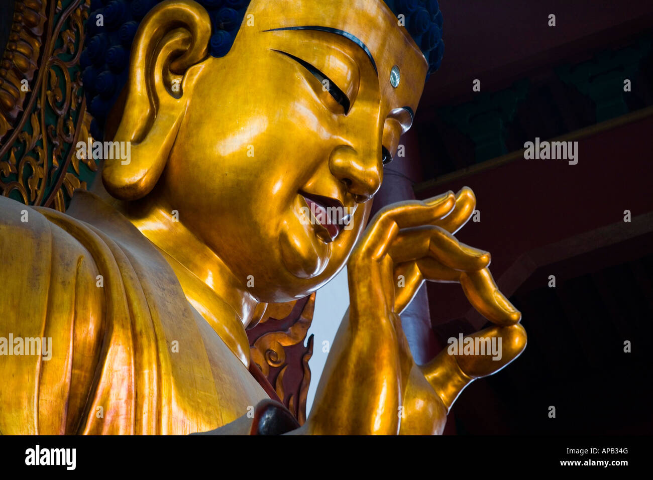 Linyin temple hi-res stock photography and images - Alamy