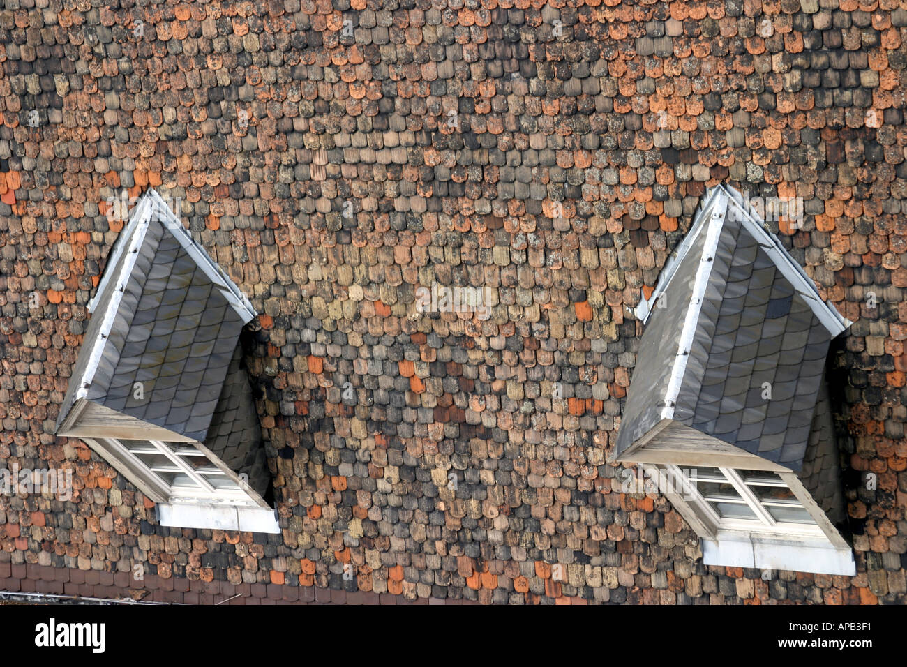 Roof tiles germany hi-res stock photography and images - Alamy