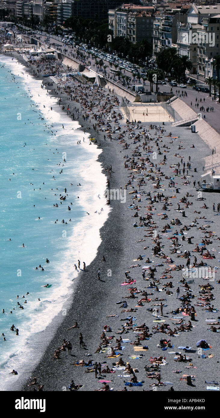 Nice seafront, France Stock Photo - Alamy