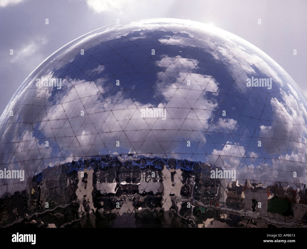 The Geode in the Cite Des Sciences Paris purpose built museum ...