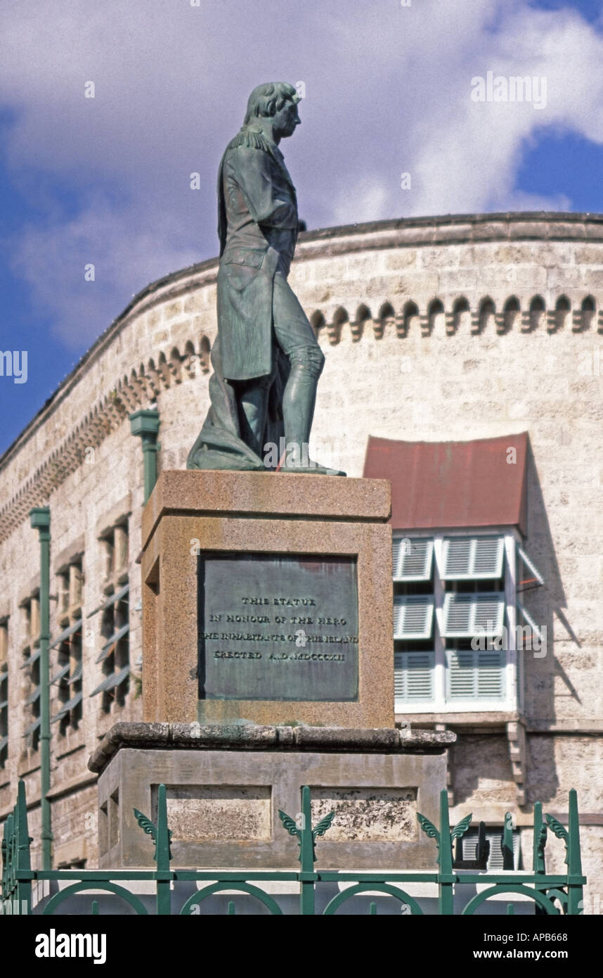 Statue barbados bridgetown monument hi-res stock photography and images ...