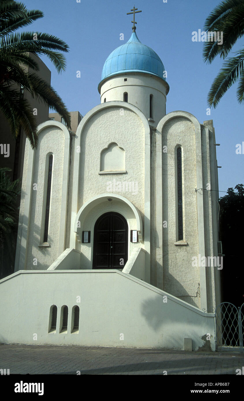 Church Tunis Tunisia Stock Photo - Alamy
