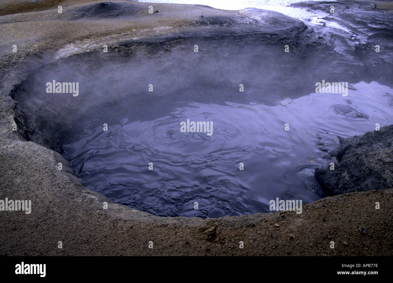 Mudpool iceland hi-res stock photography and images - Alamy