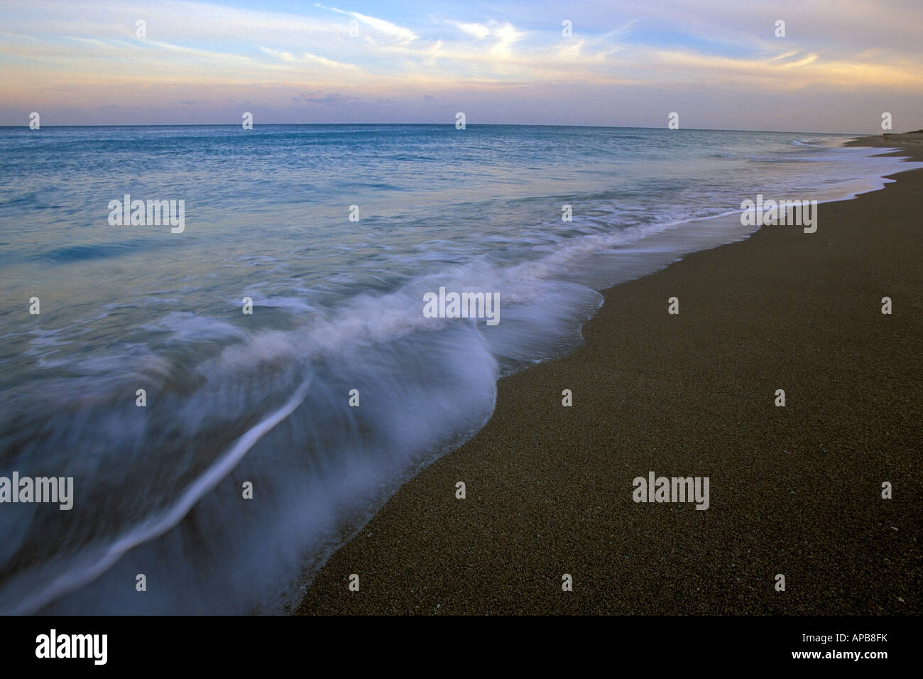 Florida beach Atlantic Ocean Stock Photo - Alamy