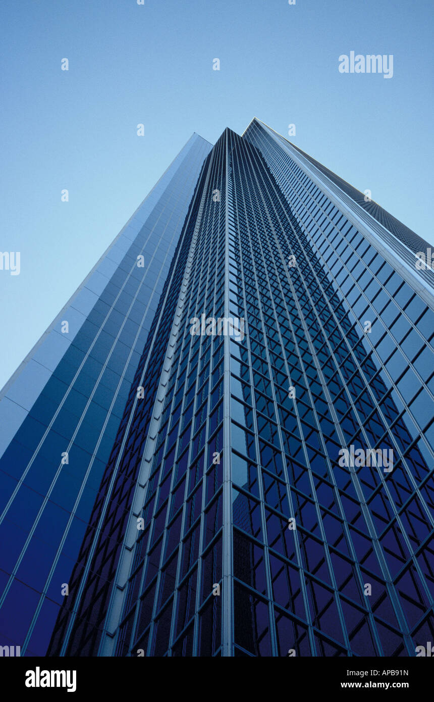 Blue LA Downtown Los Angeles California USA Stock Photo - Alamy