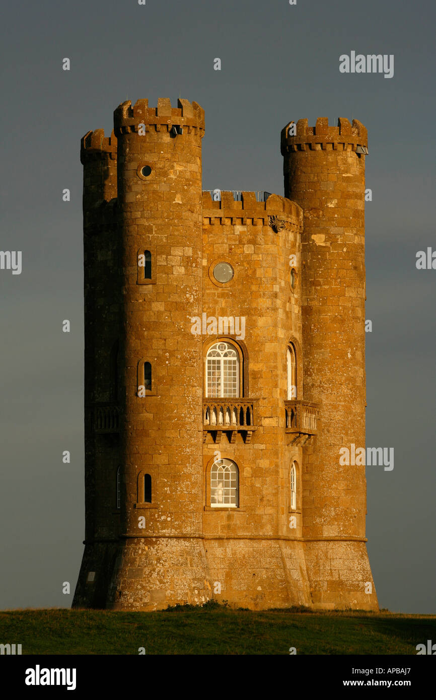 Broadway Tower Worcestershire Cotswolds England UK Stock Photo - Alamy