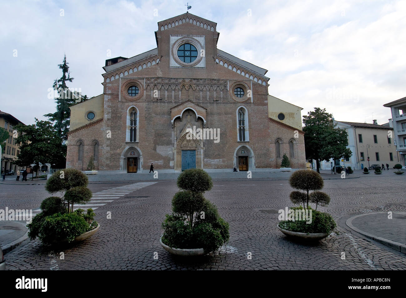The Santa Maria Annunziata cathedral in Udine Stock Photo - Alamy