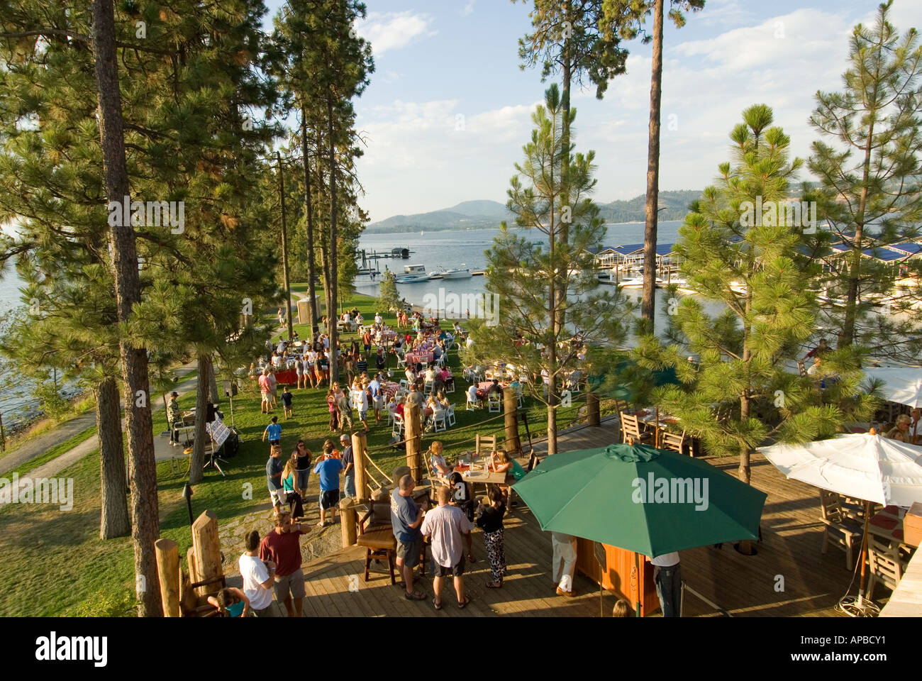 IDAHO LAKE COEUR D ALENE THURSDAY NIGHT PUBLIC SPAGHETTI FEED ARROW ...