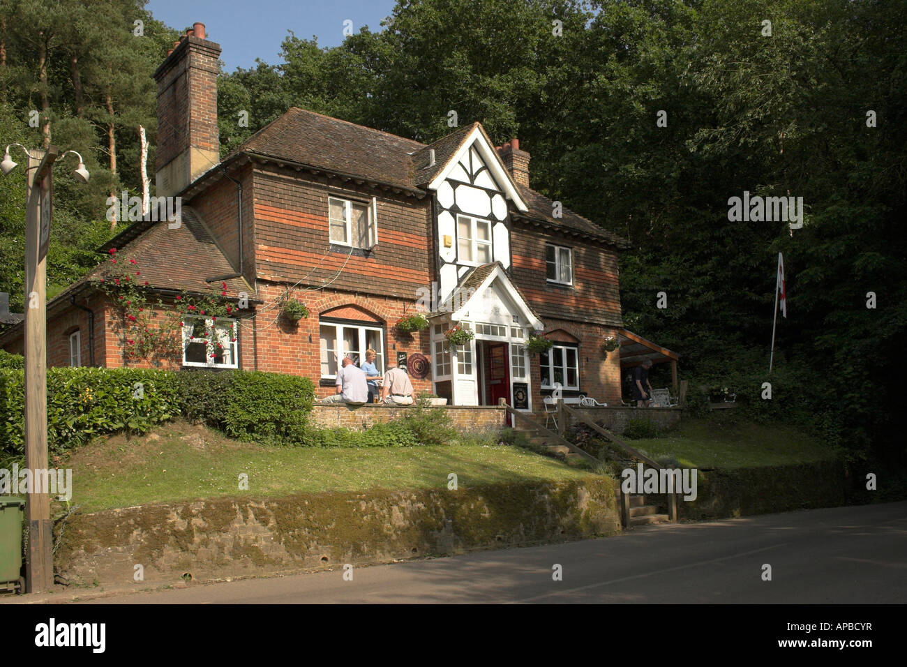 The Three Moles pub at Selham near Petworth, West Sussex Stock Photo ...