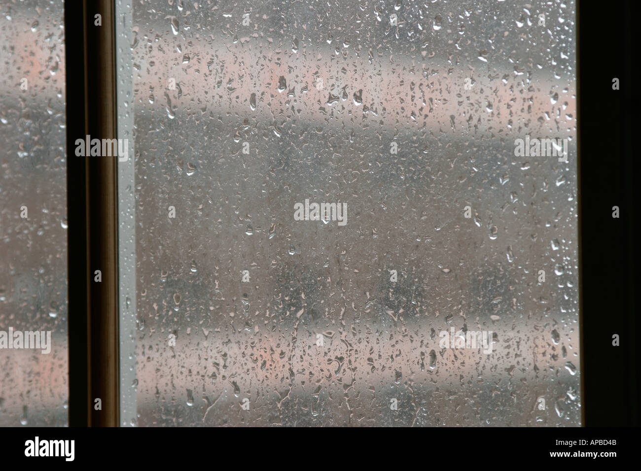 Rain Drops on Window Stock Photo - Alamy