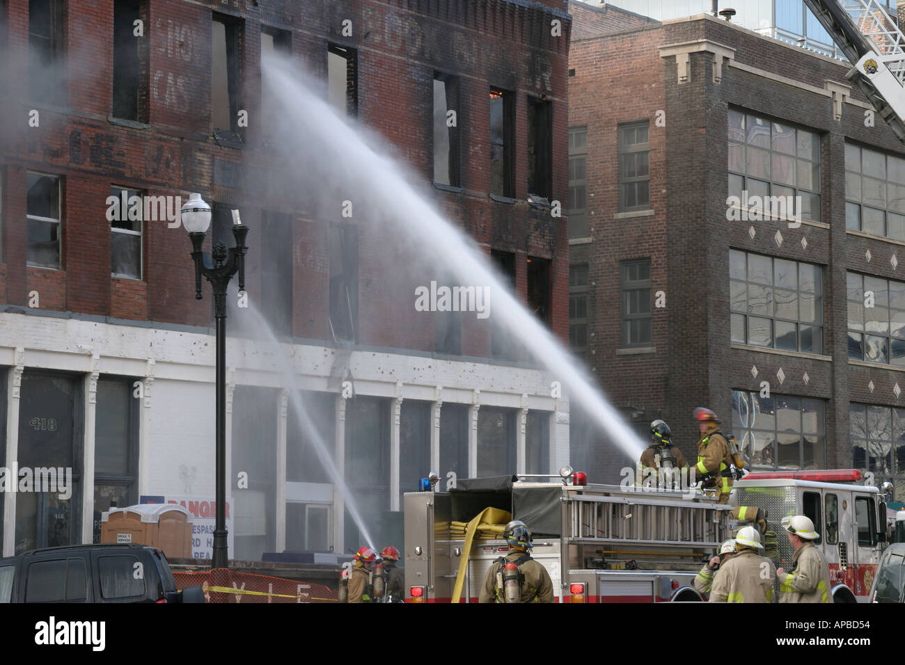 Firefighting streams hi-res stock photography and images - Alamy