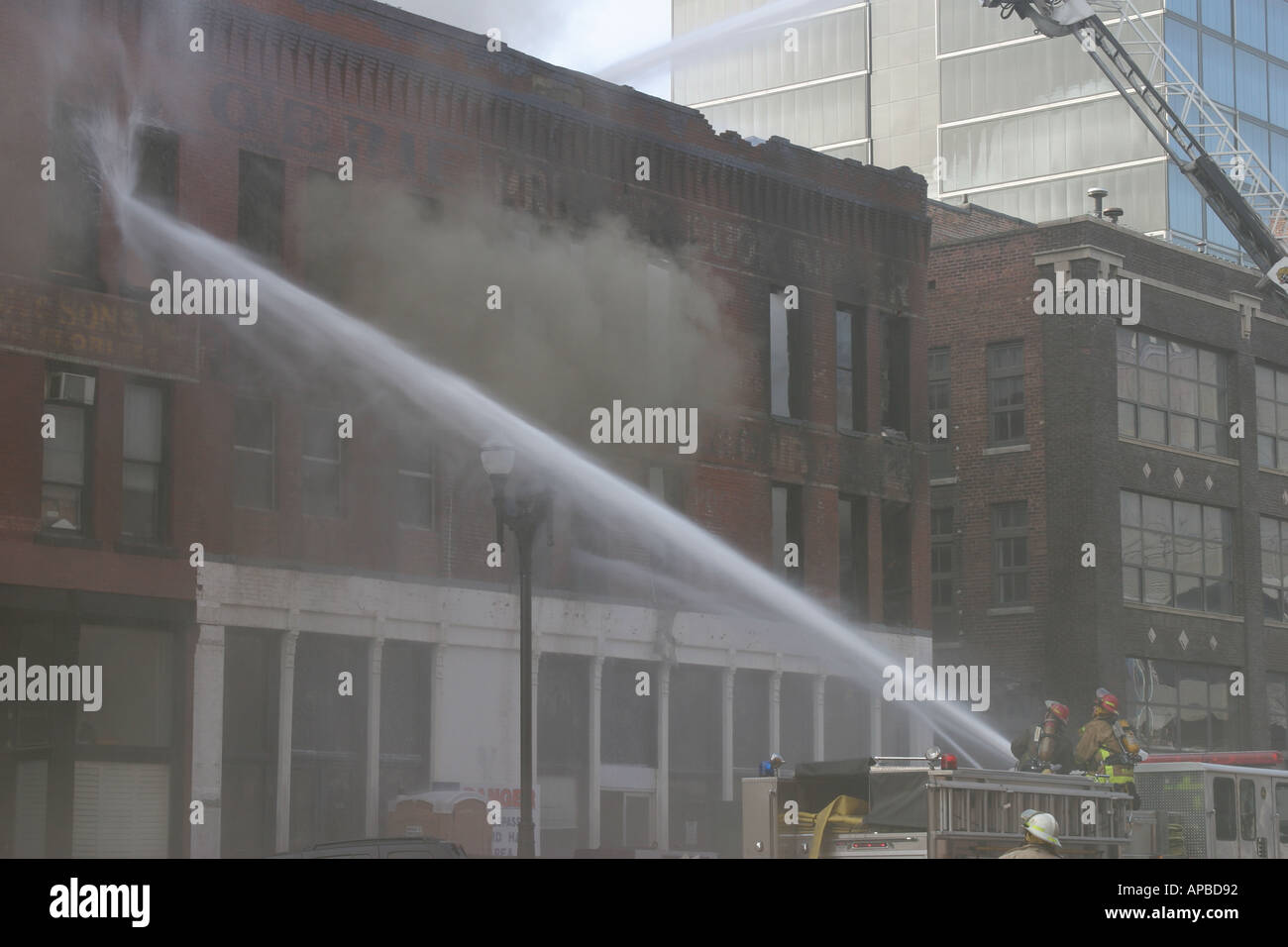 Firefighting streams hi-res stock photography and images - Alamy