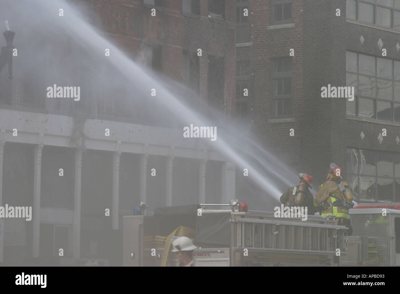 Firefighting streams hi-res stock photography and images - Alamy