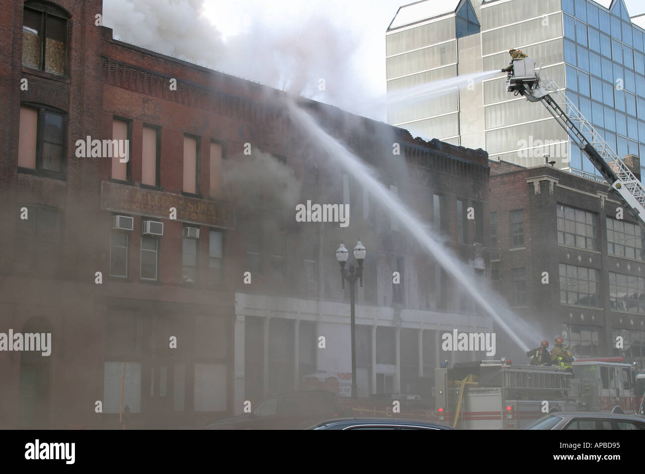 Firefighting streams hi-res stock photography and images - Alamy
